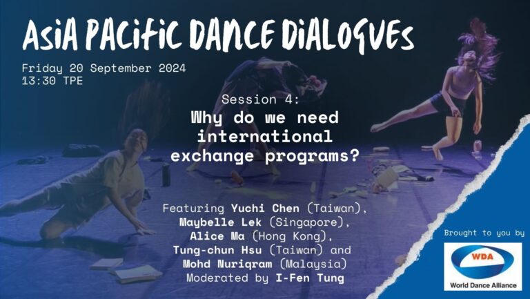 World Dance Alliance Asia-Pacific | The primary voice and support group ...